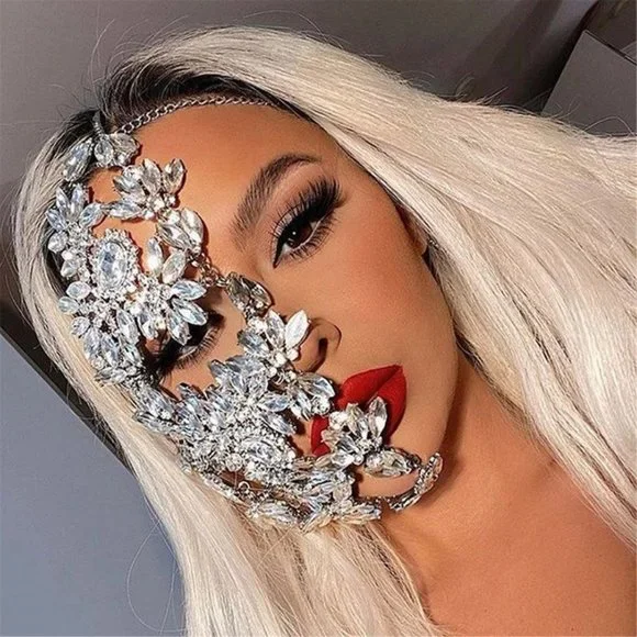 Half Face Mask Masquerade